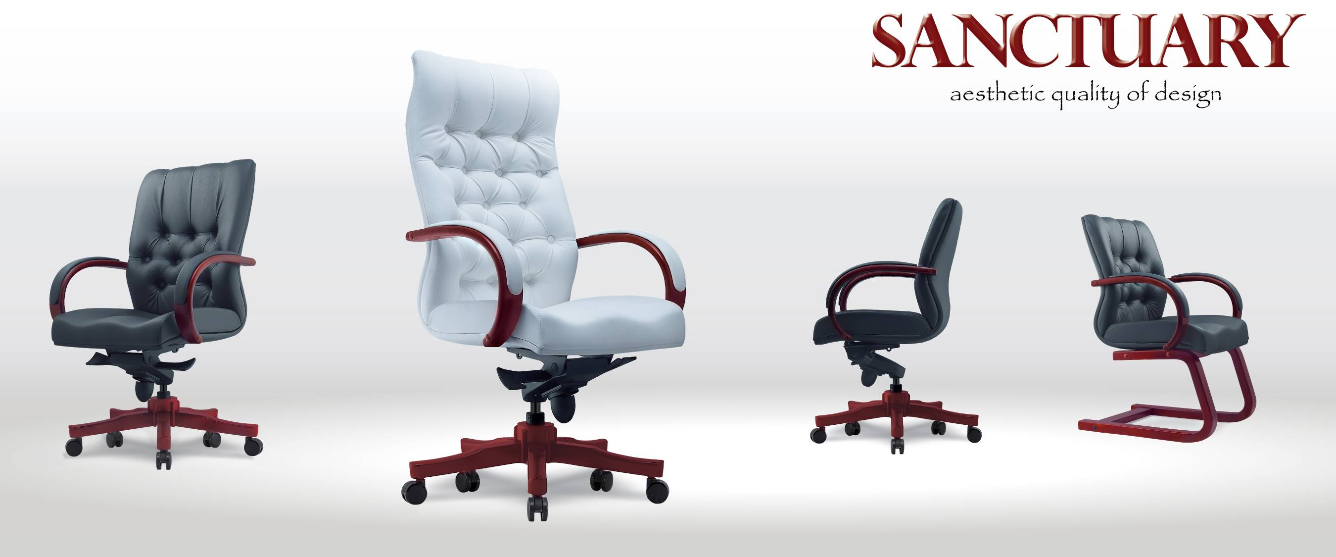 Sanctuary Chrome Office Chair | Chair Manufacturer Malaysia | Classic Chair
